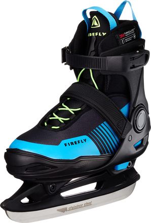 Firefly Unisex Jugend Flash IV Eishockeyschuhe, Black/Blue/Green, 33
