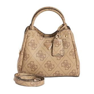 Guess Femme, Sacs, Brun, Taille: ONE Size Meridian Handbag