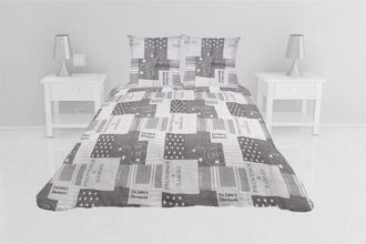 Eden Paris Couvre lit microfibre + taies 220 x 240 cm Provence