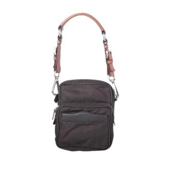 Prada Pre-owned Nylon Crossbody Bag - - Pre-owned - Damen - Braun - ONE SIZE