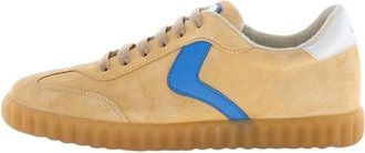 Voile Blanche Femme, Chaussures, Beige, Taille: 39 EU Ines Suede Baskets