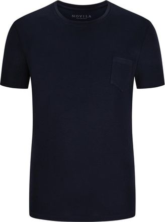 Novila T-Shirt in Modal-Qualität, mit Brusttasche in