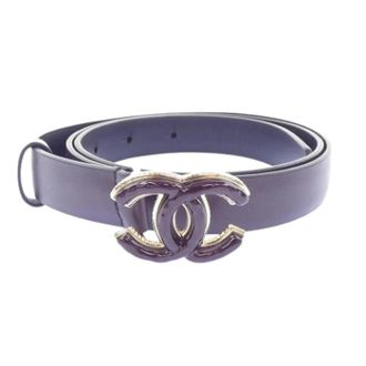 Chanel Ceinture vintage Pre-owned - Femme - Pre-owned - Bleu - Taille: ONE Size