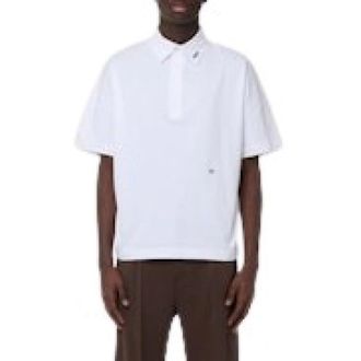 Rhude SS Jersey Poloshirt - - Tops - Herren - Wei&szlig; - M