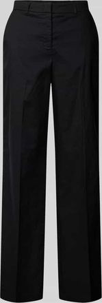 OPUS Straight Leg Stoffhose aus Baumwoll-Leinen-Mix Modell Maiga