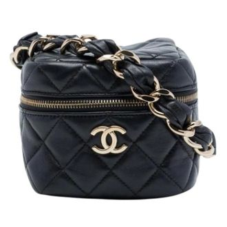 Chanel Sac Vanity Pre-owned - Femme - Pre-owned - Noir - Taille: ONE Size