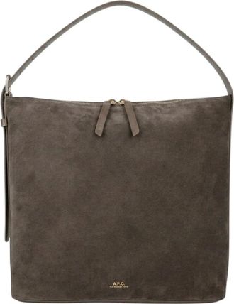 A.P.C. A.p.c., Femme, Sacs, Gris, Taille: ONE Size Vera Shoulder Bag