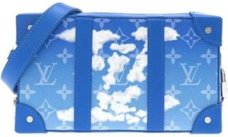 Louis Vuitton unisex, Pre-owned, Bleu, Taille: ONE Size Sac bandouli&egrave;re Monogram Pre-owned