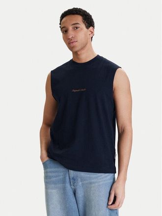 Jack & Jones Jack & Jones Tank-Top Norrebro Emb 12292009 Dunkelblau Regular Fit