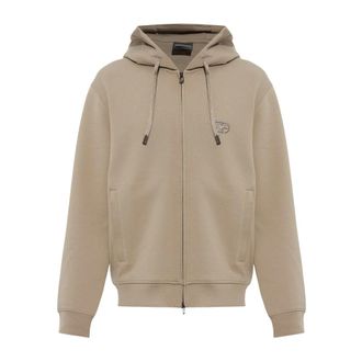 Emporio Armani Kapuzenpullover - - Sweatshirts & Hoodies - Herren - Beige - L
