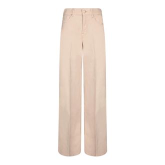 7 For All Mankind Femme, Pantalons, Beige, Taille: W25 Wide Pantalons