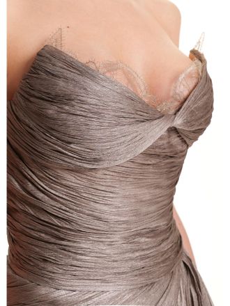 Maria Lucia Hohan Womens Dress Jolie Grey Silk