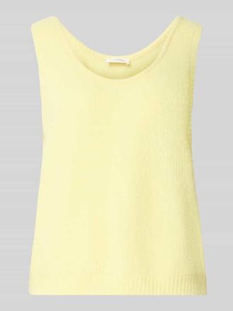 American Vintage Relaxed Fit Pullunder aus Alpaka-Leinen-Mix Modell VITOW