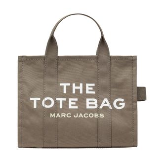 Marc Jacobs Femme, Sacs, Vert, Taille: ONE Size Canvas Medium Tote Bag