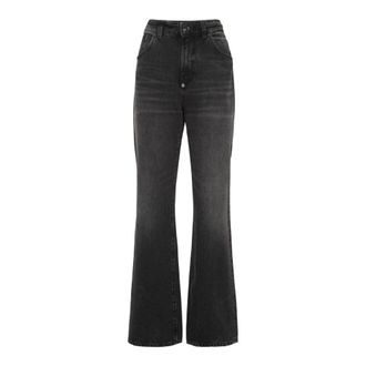 Philipp Plein Straight Fit Jeans - - Jeans - Damen - Schwarzk - W27