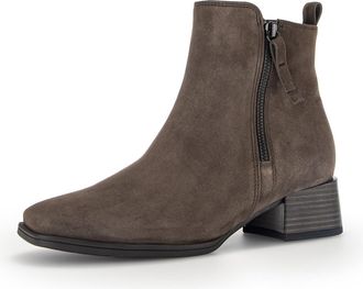 Gabor Damen Ankle Boots, Frauen Stiefeletten,Wechselfußbett,Moderate Mehrweite (G),Kurzstiefel,uebergangsschuhe,Mohair (Micro),40 EU / 6.5 UK