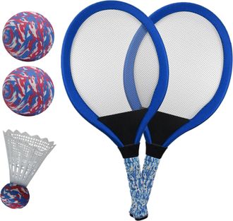 Generico Tennis- und Badmintonschl&auml;ger, Tennis- und Badmintonschl&auml;ger, Outdoor-Spielzeug, 1 Paar, Lernspiel mit, f&uuml;r Schule, Kindergarten, Park