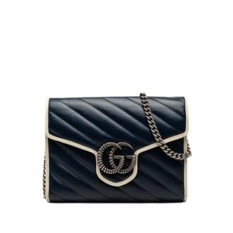 Gucci Pre-owned Wallet on Chain - - Pre-owned - Damen - Blau - ONE SIZE