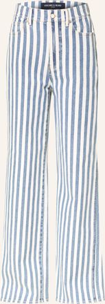 Veronica Beard Wide Leg Jeans Taylor blau