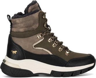 Mustang Jeans Mustang Schnürschuhe 1481-605 Beige