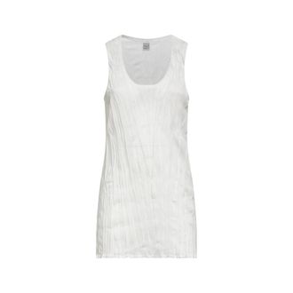 Toteme Femme, Tops, Blanc, Taille: 40 FR Top c&ocirc;tel&eacute; &agrave; col rond