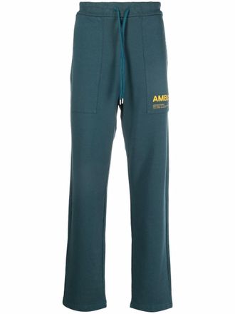 AMBUSH Jogginghose mit Logo-Print - Gr&uuml;n