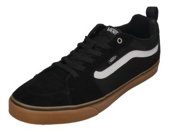 Vans Herren Filmore Sneaker, Suede Canvas Black Gum, 50 EU