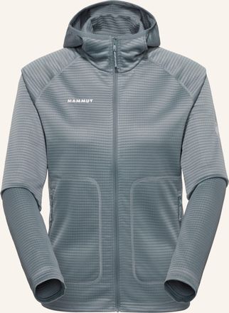 Mammut Mammut Midlayer-Jacke Crag Ml Mit Kapuze grau
