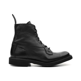 Trickers Homme, Chaussures, Noir, Taille: 43 1/2 EU Burford Vibram Sole Boot