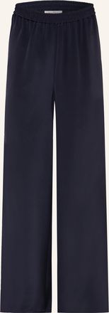 Max Mara Marlenehose Volonta Aus Seide blau