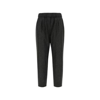 Giorgio Armani Damen, Hosen, Grau, MGr&ouml;&szlig;e