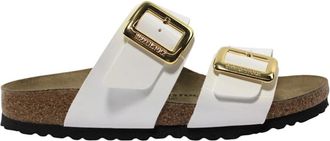 Birkenstock Femme, Chaussures, Blanc, Taille: 36 EU Tongs
