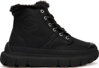 Palladium Schn&uuml;rschuhe Palladium Pallapophi Zip Wl 99554-008-M Schwarz