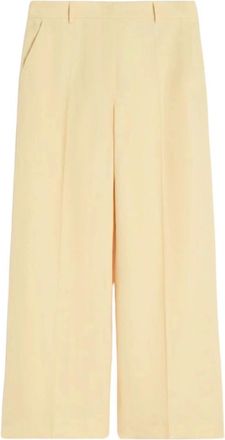 Max Mara Femme, Pantalons, Beige, Taille: 36 FR Wkdmalizia Pantalons