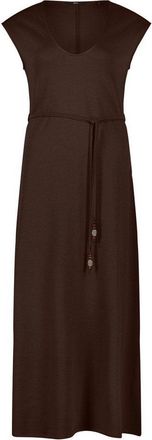 Zero Maxikleid Damen mit G&uuml;rtel Material