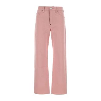 Kenzo Straight Leg Jeans aus japanischem Denim - - Jeans - Damen - Rosa - W26