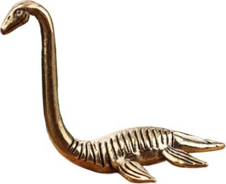 Generic Tierfiguren, aus Messing, inspiriert von der Mythologie, Kunstskulptur, dekorativer, Sammlerstück, geheimnisvolle Schreibtischdekoration für den Kamin