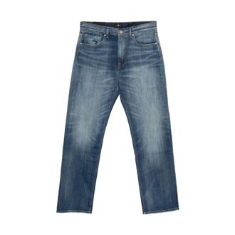 7 For All Mankind Homme, Jeans, Bleu, Taille: W31 Jeans droits