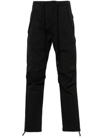 Tom Ford Twill-Hose mit Cargotaschen - Schwarz