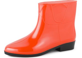 Ladeheid Damen Kurze Gummistiefel LAZT201801 (Orange, 39 EU)