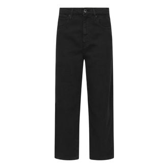 Pinko Wide Leg Denim Jeans - - Jeans - Damen - Schwarzk - W28