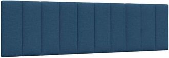 vidaXL Kopfteil-Kissen Hanko Blau 180 cm Stoff Vidaxl