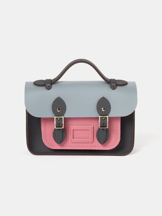 The Cambridge Satchel Company The Mini - Dapple Matte, French Grey & Rose Matte
