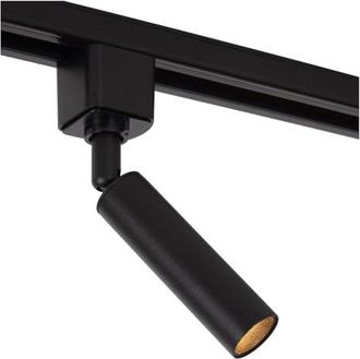Lucide Lucide TRACK KEONI Schienenstrahler - 1-Phasen Stromschiene/Schienensystem - 1xG9 - Schwarz (Verlängerung)