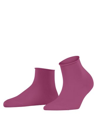 Falke Damen Socken Cotton Touch W Sso Baumwolle einfarbig 1 Paar, Rosa Candy 8052, 35-38