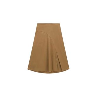Guess Jupe Midi - Femme - Jupes - Beige - Taille: 36 FR
