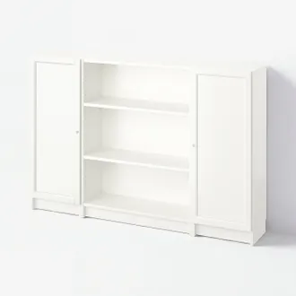 IKEA BILLY / OXBERG Regalkomb. mit T&uuml;ren