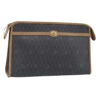 Dior Pre-owned Vintage Canvas Clutch - - Pre-owned - Damen - Schwarzk - ONE SIZE