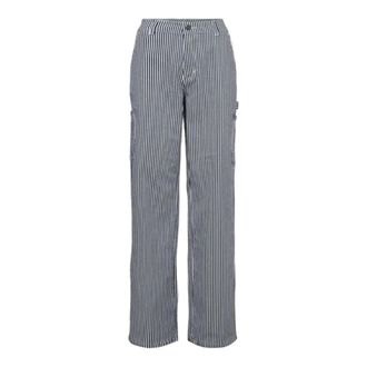 Sofie Schnoor Dunkelblaue Gestreifte Cargo Hose - - Trousers - Damen - Blau - L