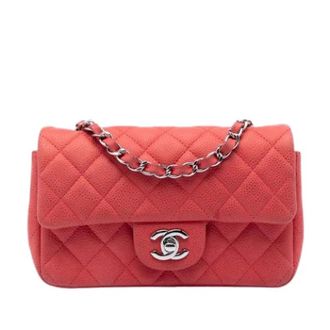 Chanel Pre-owned Vintage Flap Bag - - Pre-owned - Damen - Rot - ONE SIZE